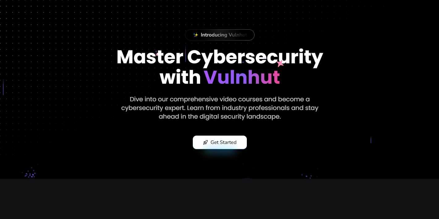 Vulnhut: Cybersecurity For Everyone!